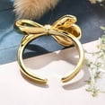 5pc Rack Plating Brass Micro Pave Clear Cubic Zirconia Cuff Finger ...