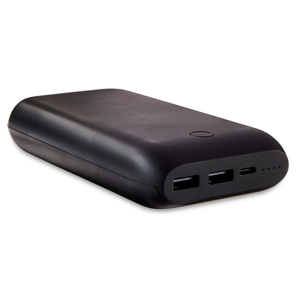 ONN. 20000 MAH BLK Power Bank with PD 20W - Walmart.com