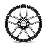 Petrol P5C 18X8 5X115 40Et 72.1Cb Gloss Black W/ Machined Face Wheel ...