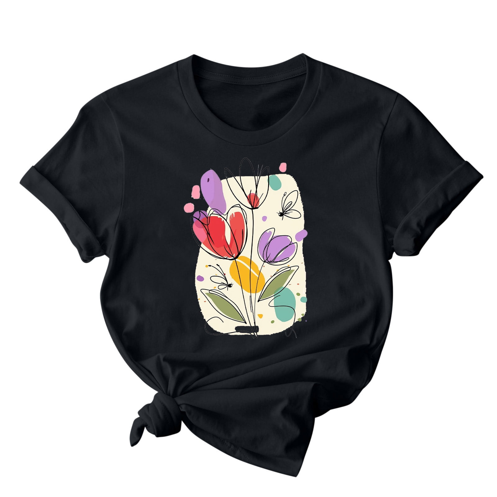 Click here for Rkstn Summer Tops For Women 2024 Casual Loose Fit... prices