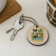 Animaniacs Goodnight Everybody Wood Wooden Round Keychain Key Chain ...