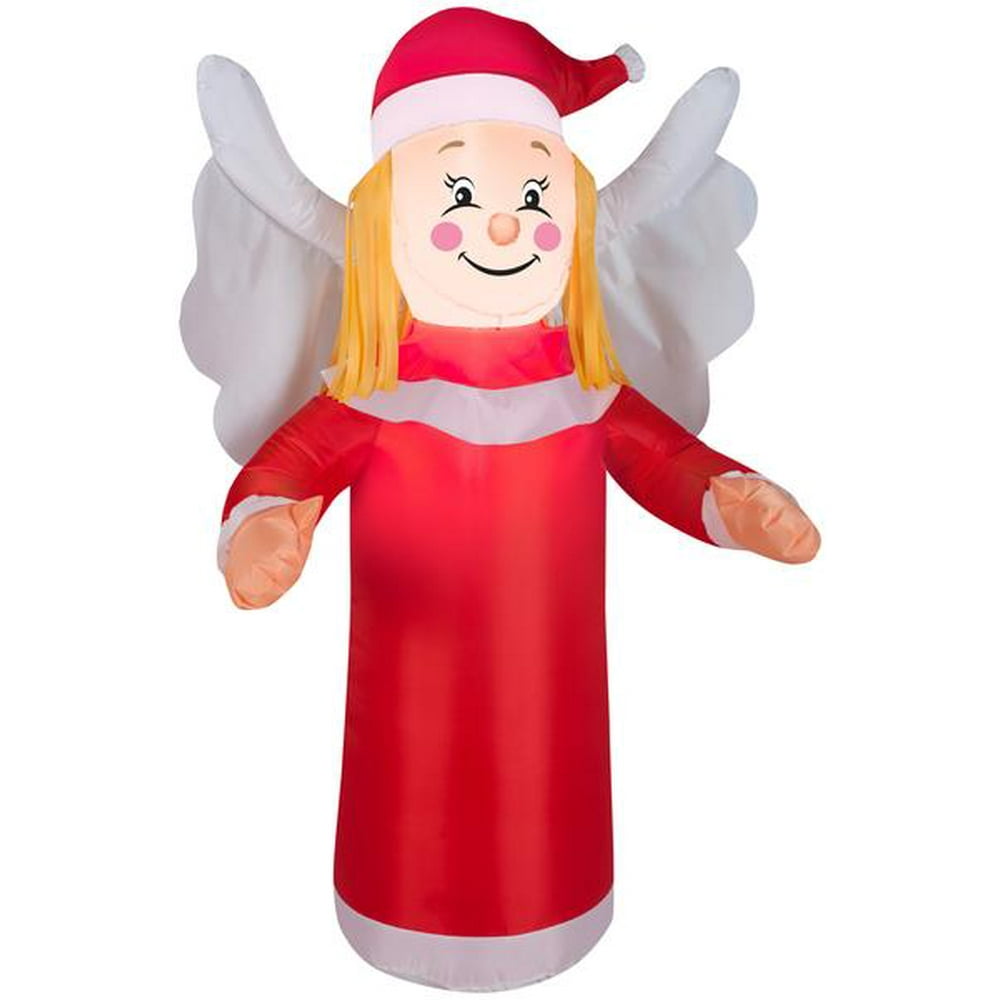 4' Airblown Angel Christmas Inflatable - Walmart.com - Walmart.com
