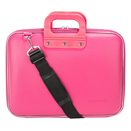 Pink Laptop Messenger Bag Carrying Case for Dell Inspiron, Latitude ...