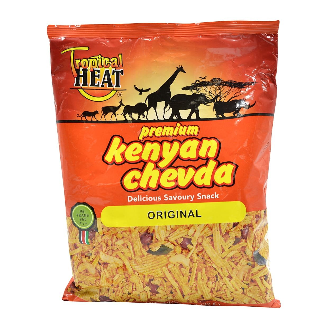 TROPICAL HEAT Premium Kenyan Chevda Original - 340 Grams (12oz ...