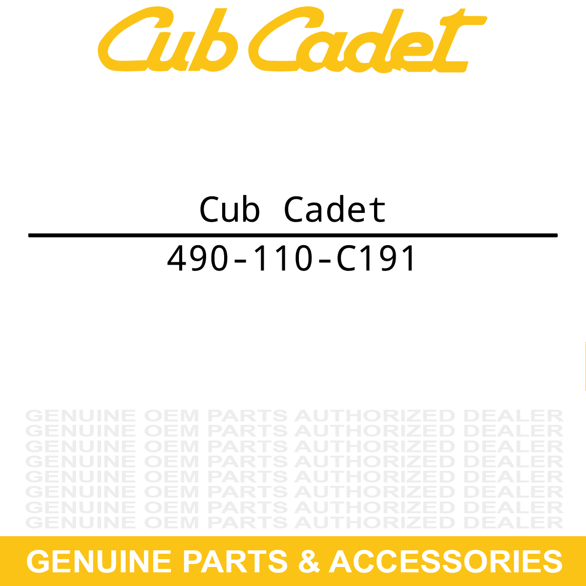 CUB CADET 490-110-C191 High Lift Blade Set 42" XT2 LX42 FAB 742P05177 ...