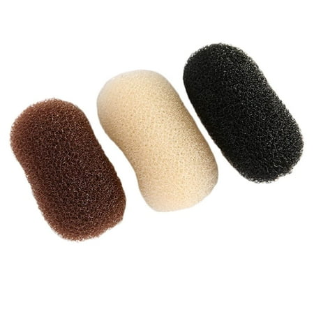 NETSENG 3pcs Bump It Up Volume Hair Base Set Sponge Volume Bump Inserts ...