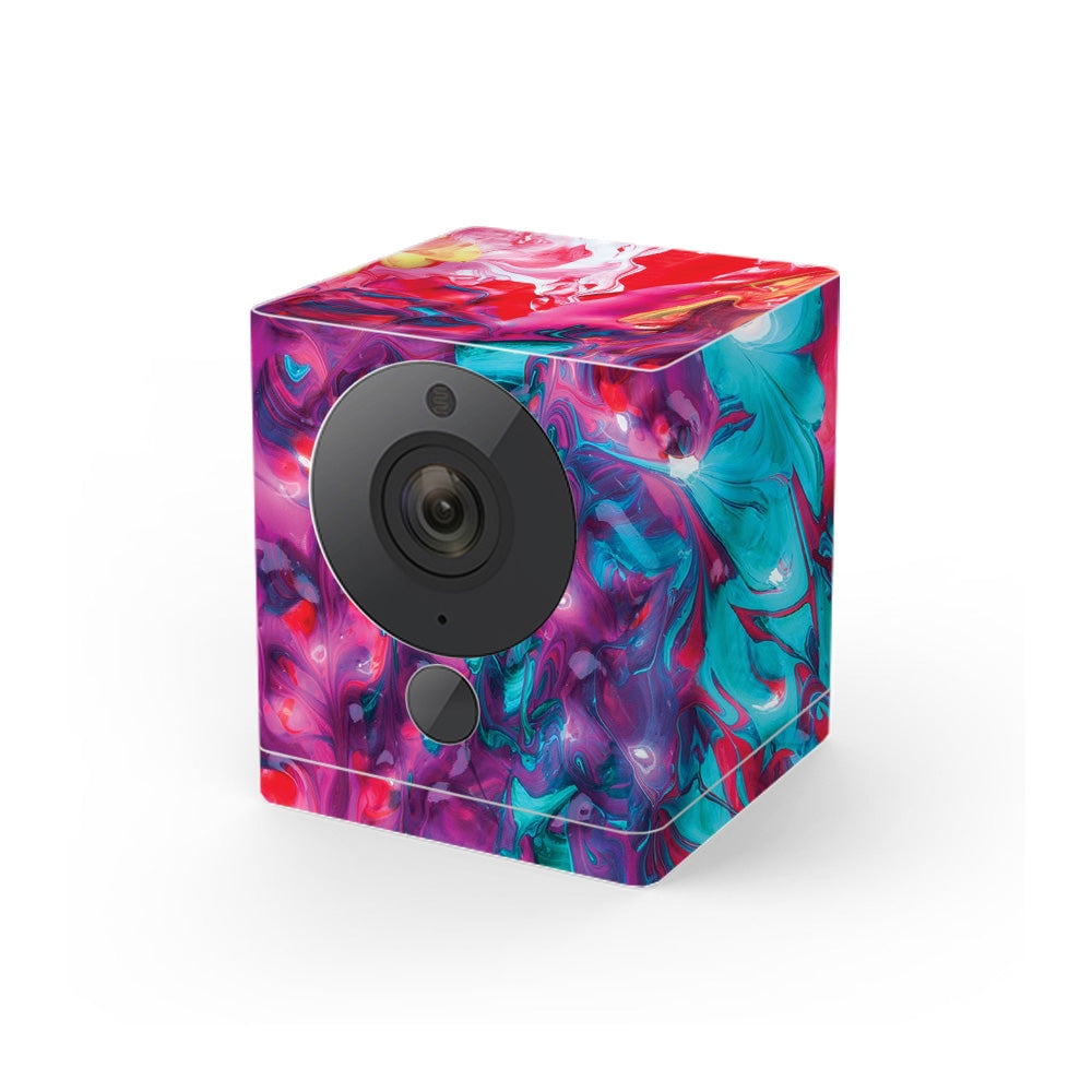 Skin Decal Wrap Compatible With Wyze Cam V2 Sticker Design Paint Party ...