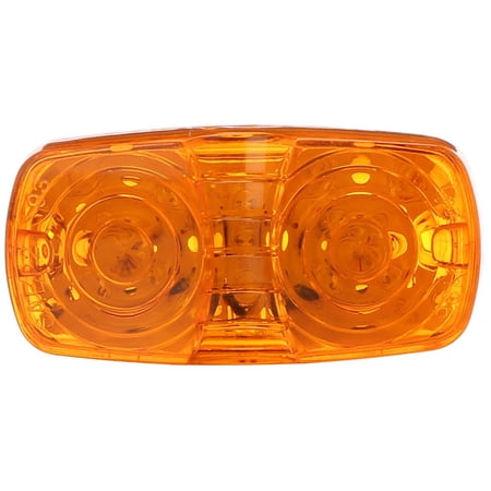 Grote G4603 Yellow Hi Count Square-Corner 13-Diode LED Clearance Marker ...