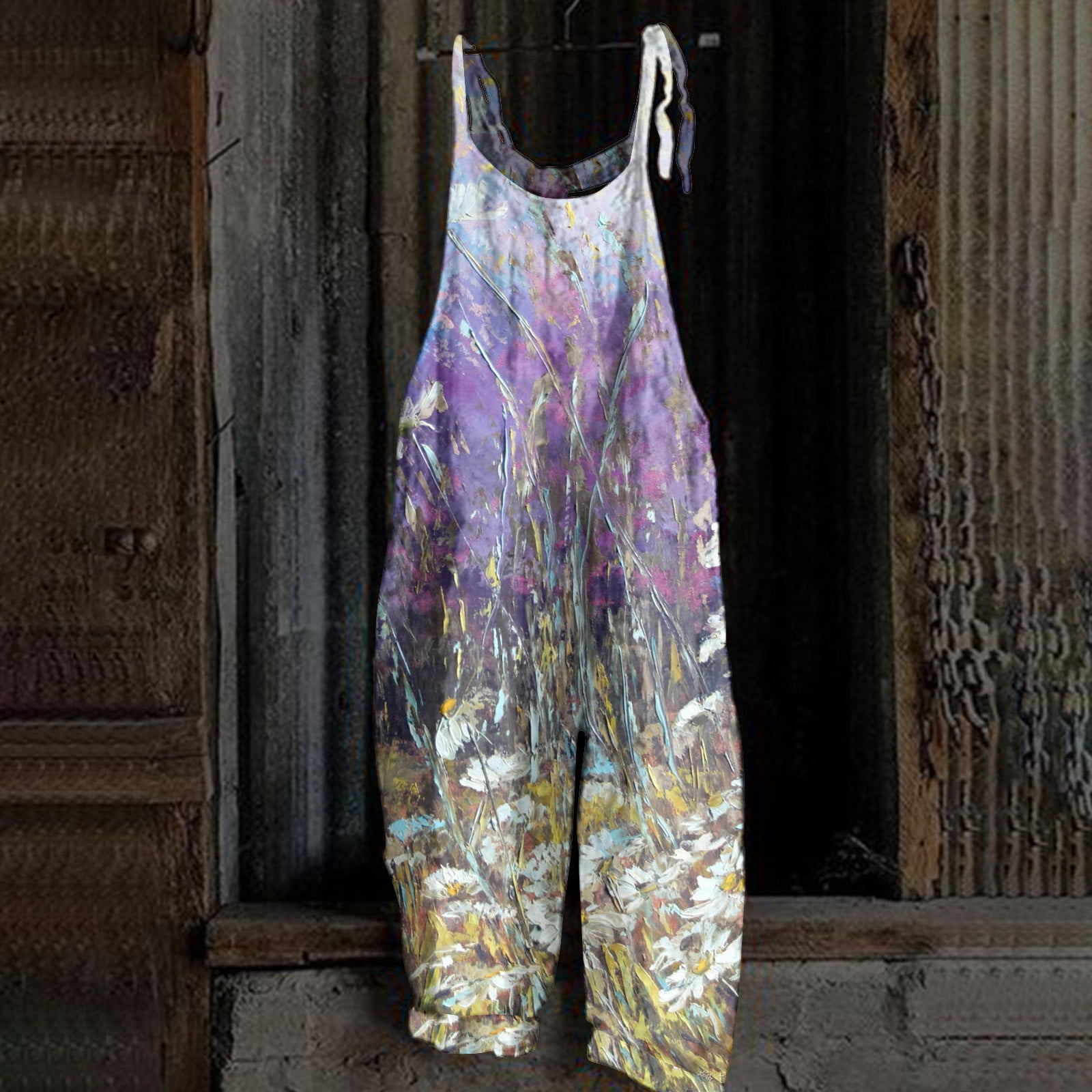 Women's Hippie Overalls,Boho Overalls for Women Elegant 2023 Loose Fit ...