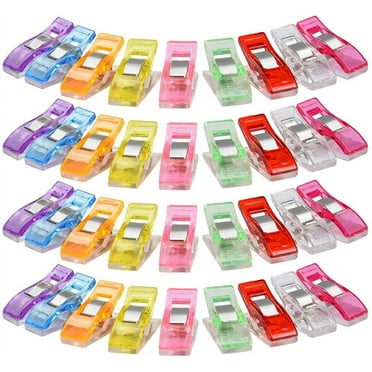 Incraftables 100-Pack Sewing Clips, Quilting Supplies, Assorted Colors ...