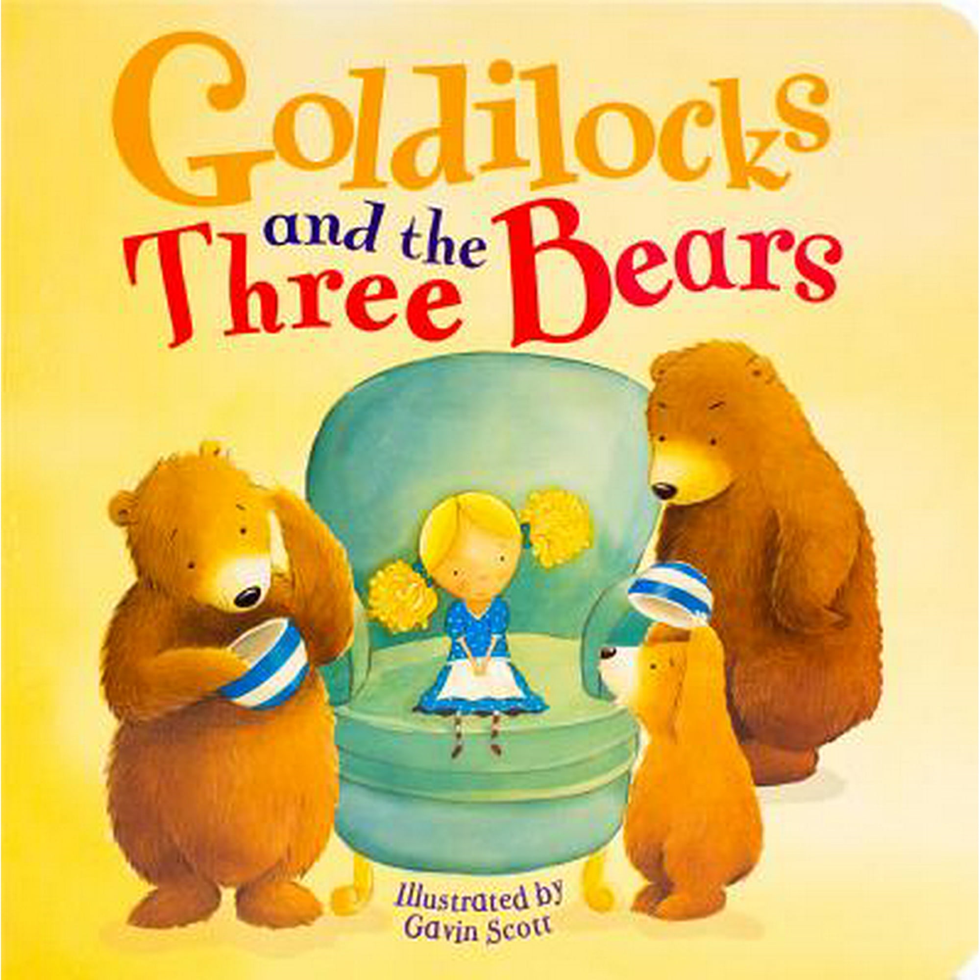 Goldilocks And The Three Bears Golden Book
