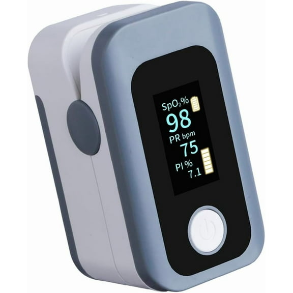 Equate Fingertip Pulse Oximeter, Heart Rate Monitor and SpO2 Levels HSA ...