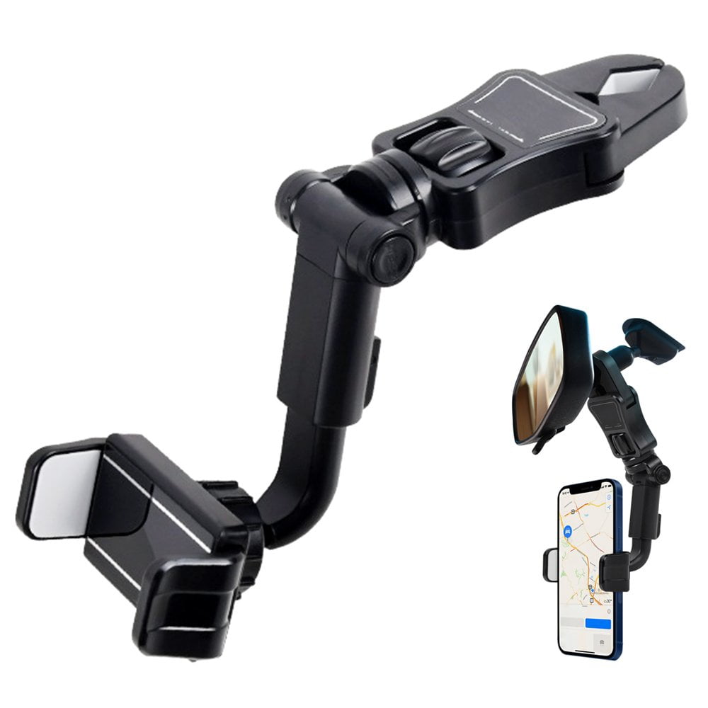 Click here for Generic Rear View Mirror Phone Holder 900 Degree R... prices