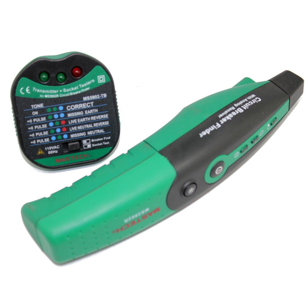 MASTECH MS5902 Automatic Circuit Breaker Finder Fuse Socket Tester ...