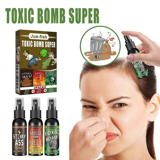 3-pack fart spray, extremely strong fart spray, 30ml strong fart spray ...