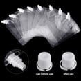 200 Reusable Plastic Pouches Bulk Squeeze Juice Drink Clear Leak Proof ...