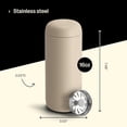 Carter Move 16 Oz Travel Mug - Vacuum-Insulated Stainless Steel Coffee ...