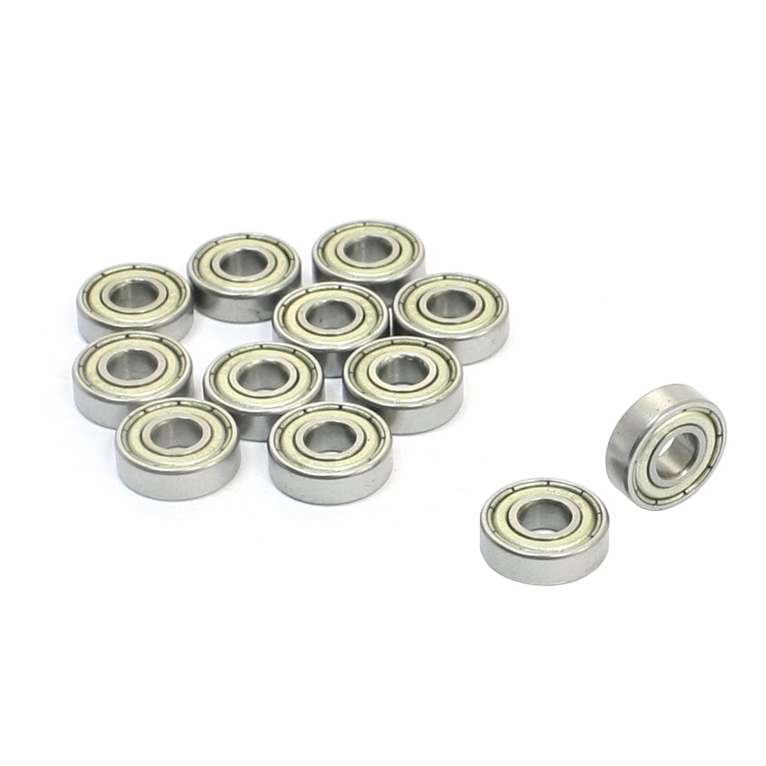 Unique Bargains 695Z 5mm x 13mm x 4mm One Row Shielded Deep Groove Ball ...