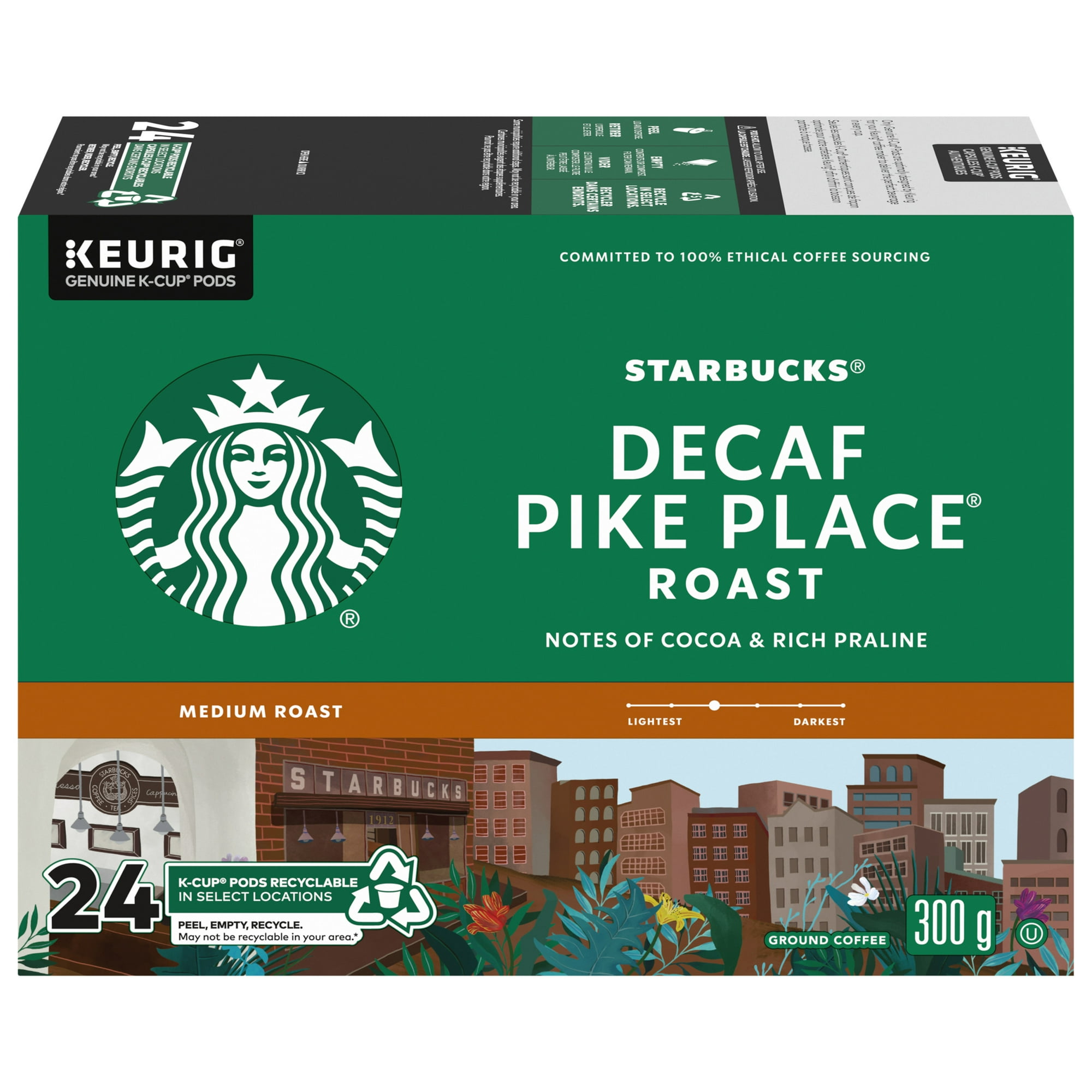 Click here for Starbucks Pike Place Decaf Roast Medium Roast Grou... prices