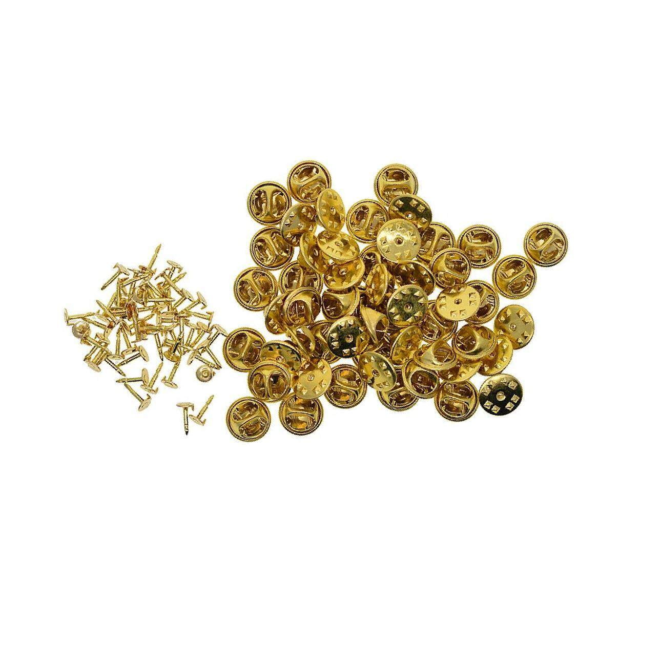 Click here for Qualitchoice 50 Sets Badge Hat Pin Metal Lapel Cla... prices