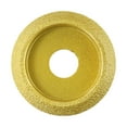 Wuweikeji V Shape Dry Vacuum Brazed Diamond Grinding Wheel Edging ...