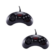 Retro-Bit Official Sega Genesis USB Controller 6-Button Arcade Pad for ...