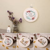 Handmade Sewing Craft Needlework Set with Fine Cotton Canvas and ...