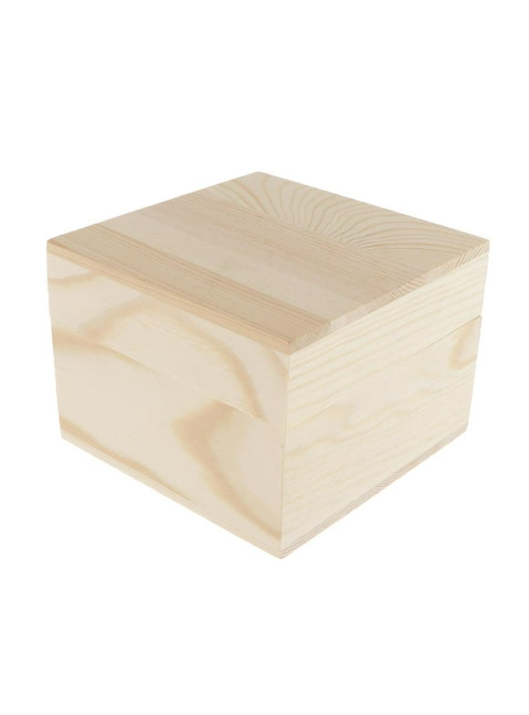 Unfinished Wooden Box