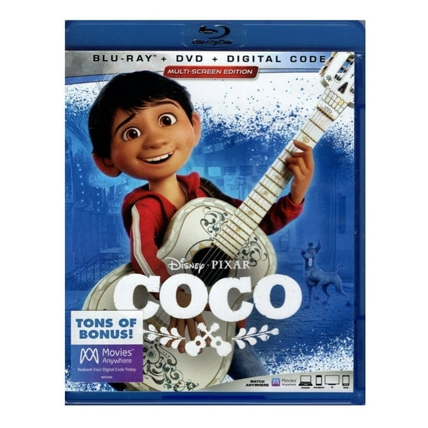 Coco Disney Pixar Pelicula Blu ray DISNEY PIXAR | Walmart en línea