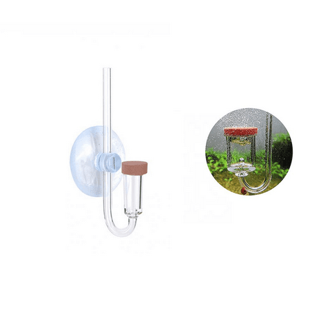 TILIYHELLO Aquarium Co2 Diffuser, Fish Tank Co2 Atomizer System Acrylic ...