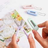 SSKFHGI Folding Scissors Safe Portable Travel Scissors Foldable ...