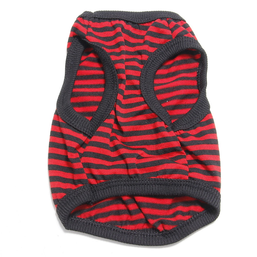 Yesbay Adorable Stripe Pet Dog Puppy Cat Vest Clothes Costume ...