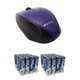 Verbatim 97994 Wireless Multi-Trac Blue LED Optical Mouse (Purple ...