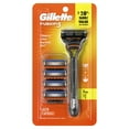 Gillette Fusion5 Razor Value Pack for Men, all Skin Types, 1 Handle & 5 ...