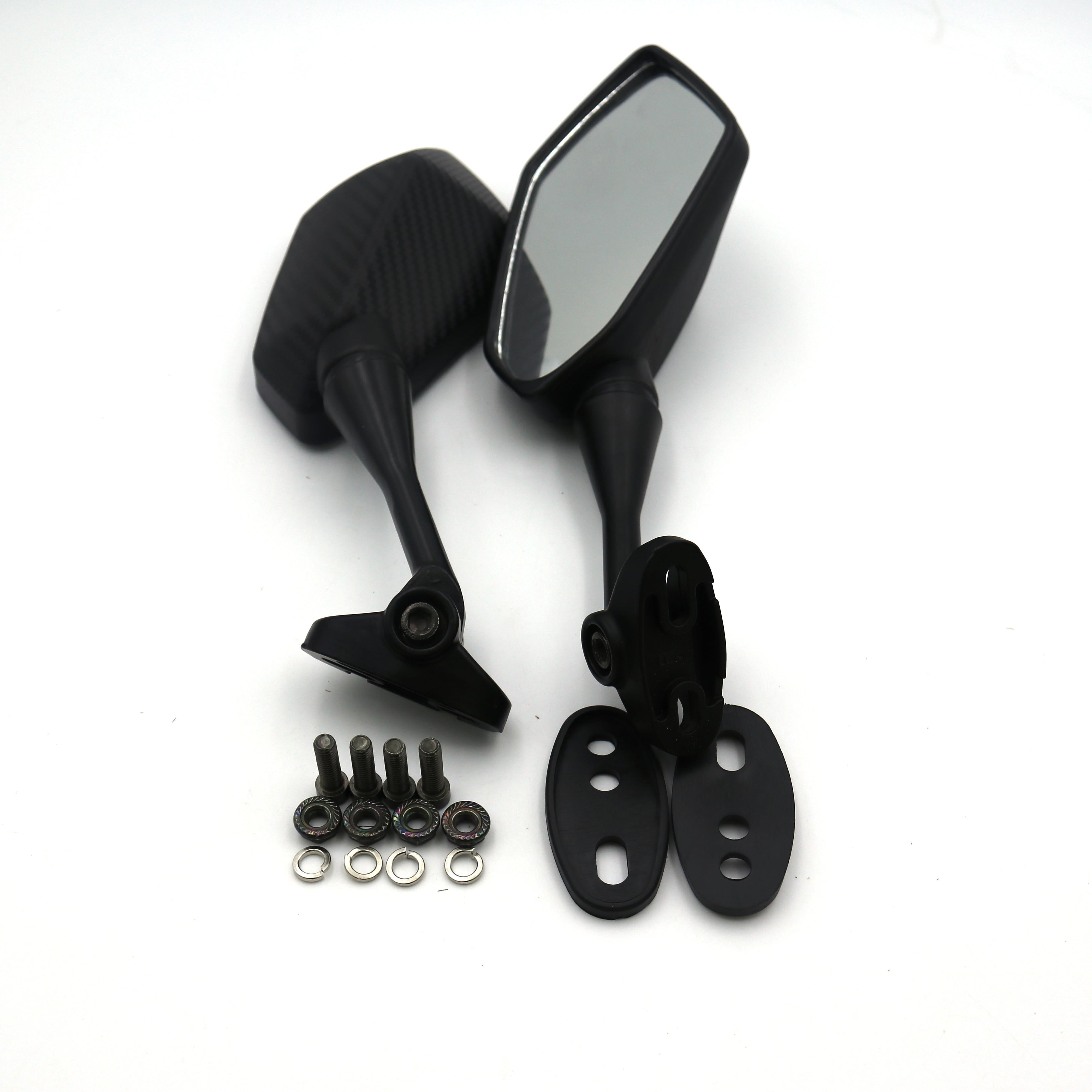 Wind Wing Adjustable Rotating Side mirrors Motorcycle Mirrors for ...