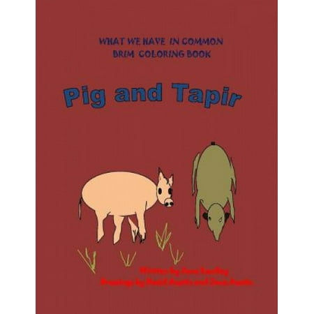Pig and Tapir: What We Have in Common Brim Coloring Book | Walmart Canada