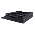 3.5” Hub Splitter 19 Pin to Type C Port 3.5mm Jacks Expansion Front ...