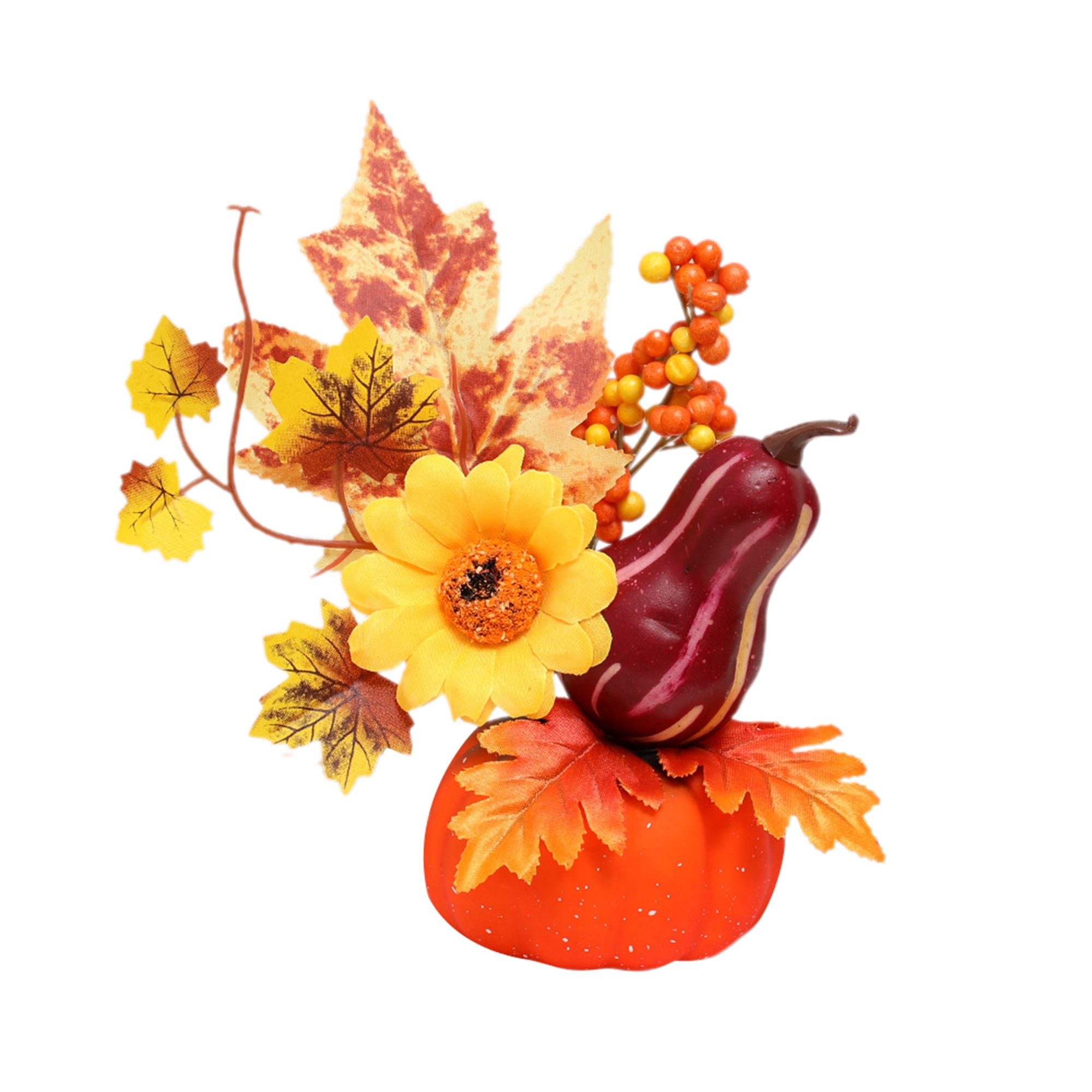 Pumpkin Leaf And Flower