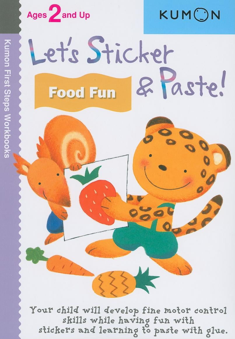 Let's Sticker & Paste! Food Fun - Walmart.com