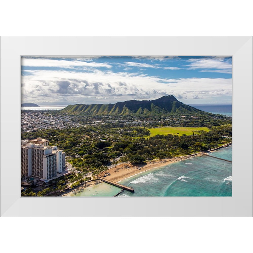 Peebles, Douglas 14x11 White Modern Wood Framed Museum Art Print Titled ...