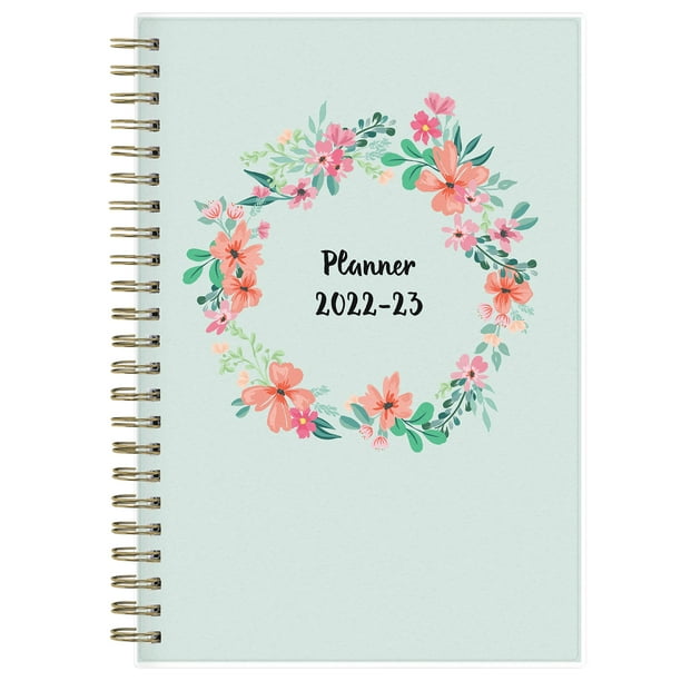 2022 2023 Weekly Monthly Planner 5x8 Blue Sky Laurel Walmart 2022-2023-weekly-monthly-planner-5x8-blue-sky-laurel-walmart
