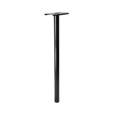 Gibraltar Round Steel Mailbox Post, Black - Design for Lightweight ...