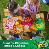 Hefty Zoo Pals 7.75 Inch Kids Paper Plates with Animal Designs, Soak ...