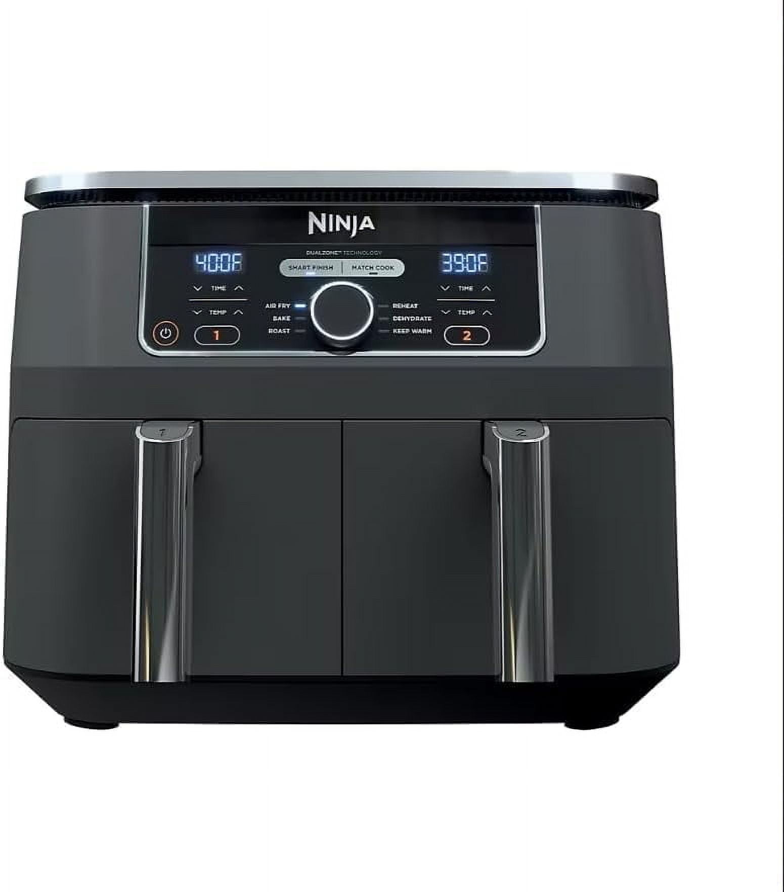 Freidora de aire digital Ninja 6 en 1 DualZone 8 cuartos AD150 ...