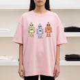 Binary Code Robot T-Shirt, Cute Retro Tech Geek Tee, 01 10 11 Robot ...
