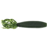 Yamamoto Baits Grub-Pack Fat Ika Soft Bait, 4 inches, Dark Pumpkin with ...