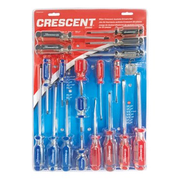Crescent Assorted Assorted Screwdriver 12 pc. - Walmart.com