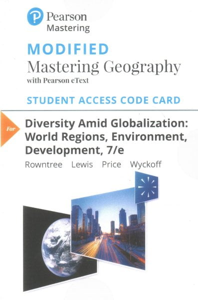 Pre-Owned Modified Mastering Geography with Pearson eText Student ...