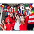 2026 World Cup 49ft String Flags, 48 Countries, Double Sided Bunting ...