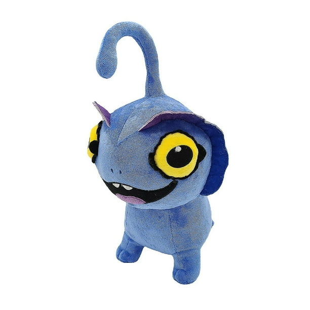 The Beast Plush Toy Sea Monster Hunter Figure Blue Lantern Fish Cartoon ...